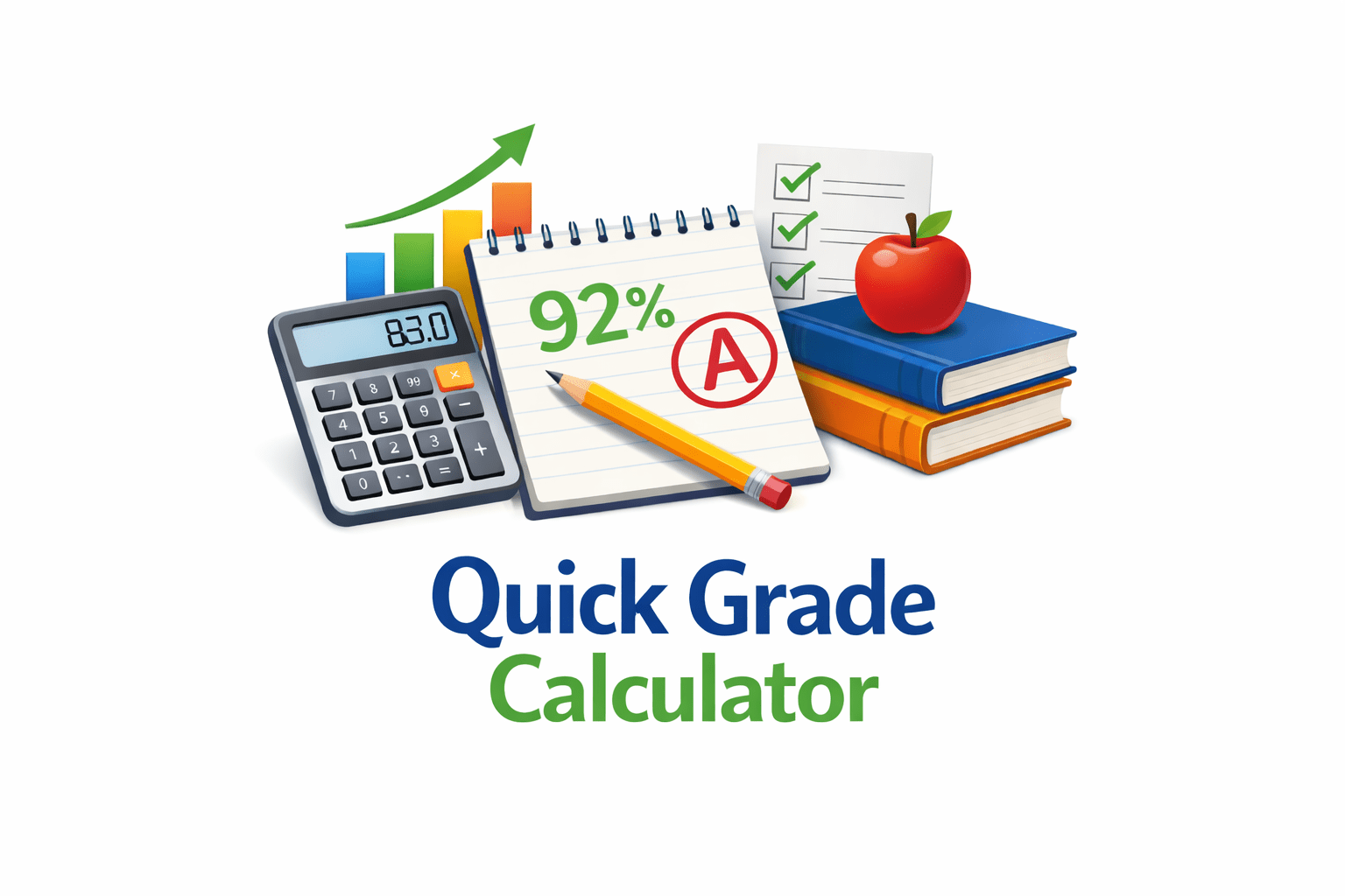 Quick Grade Calculator – EZ Grader for Tests & Scores