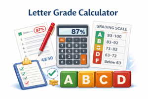 Letter Grade Calculator – Convert Percentage to Letter Grade